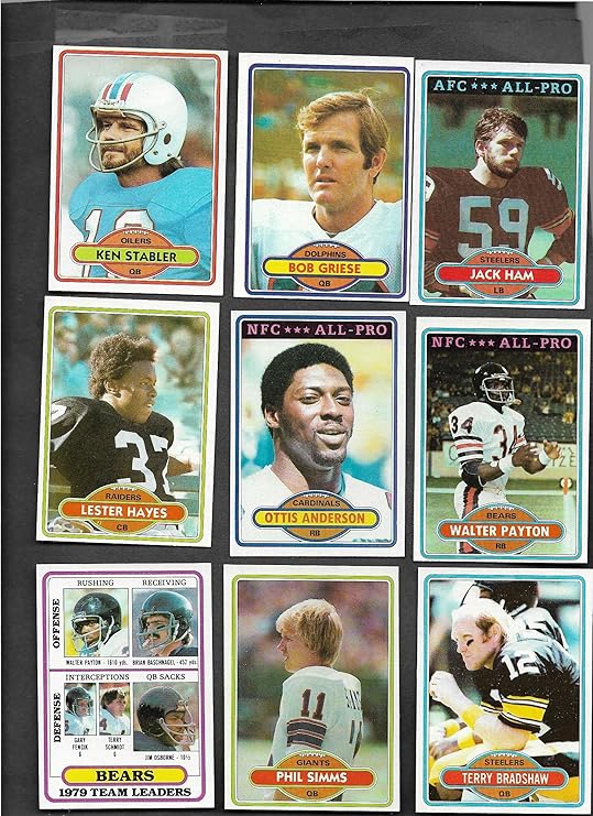 1980 TOPPS FOOTBALL COMPLETE SET (528) NEAR MINT FROM VENDING PHIL ...