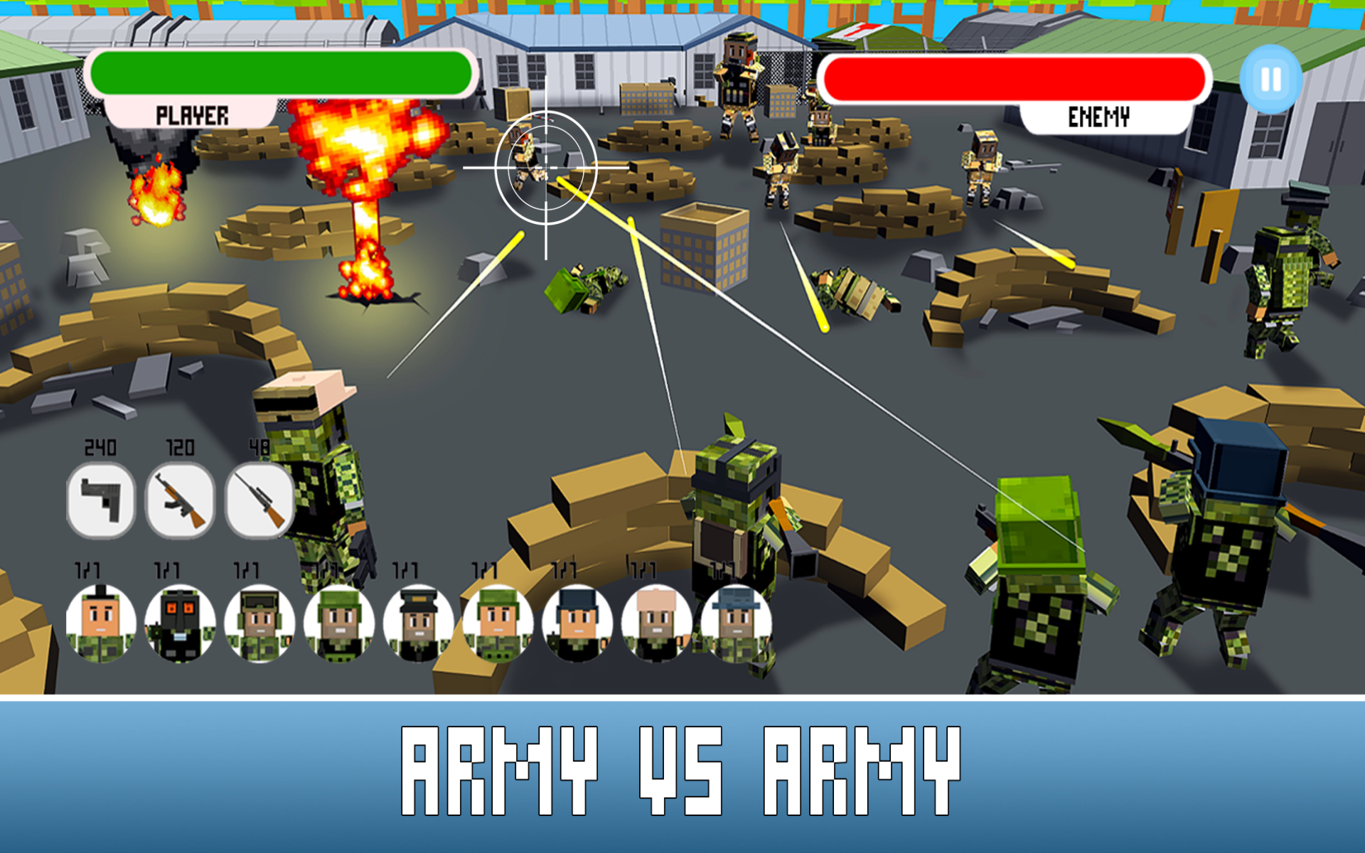 Blocky Army: Commando Shooter:Amazon.com:Appstore for Android