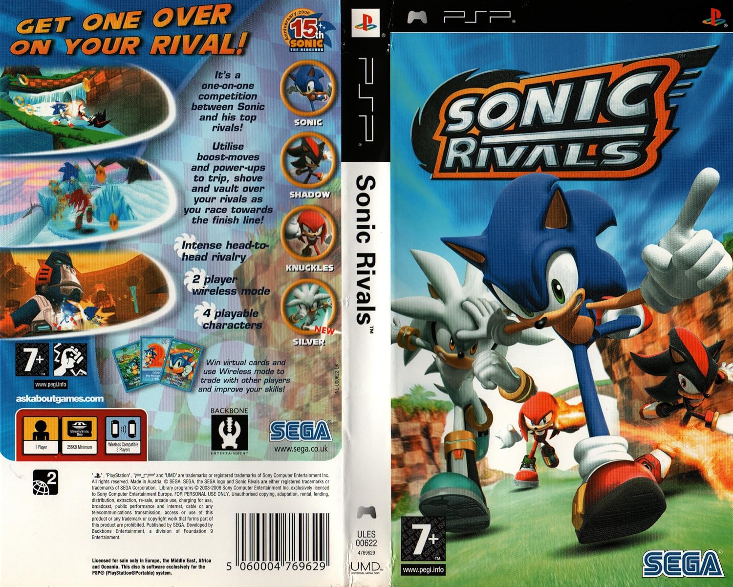 Sonic Rivals: Amazon.es: Videojuegos