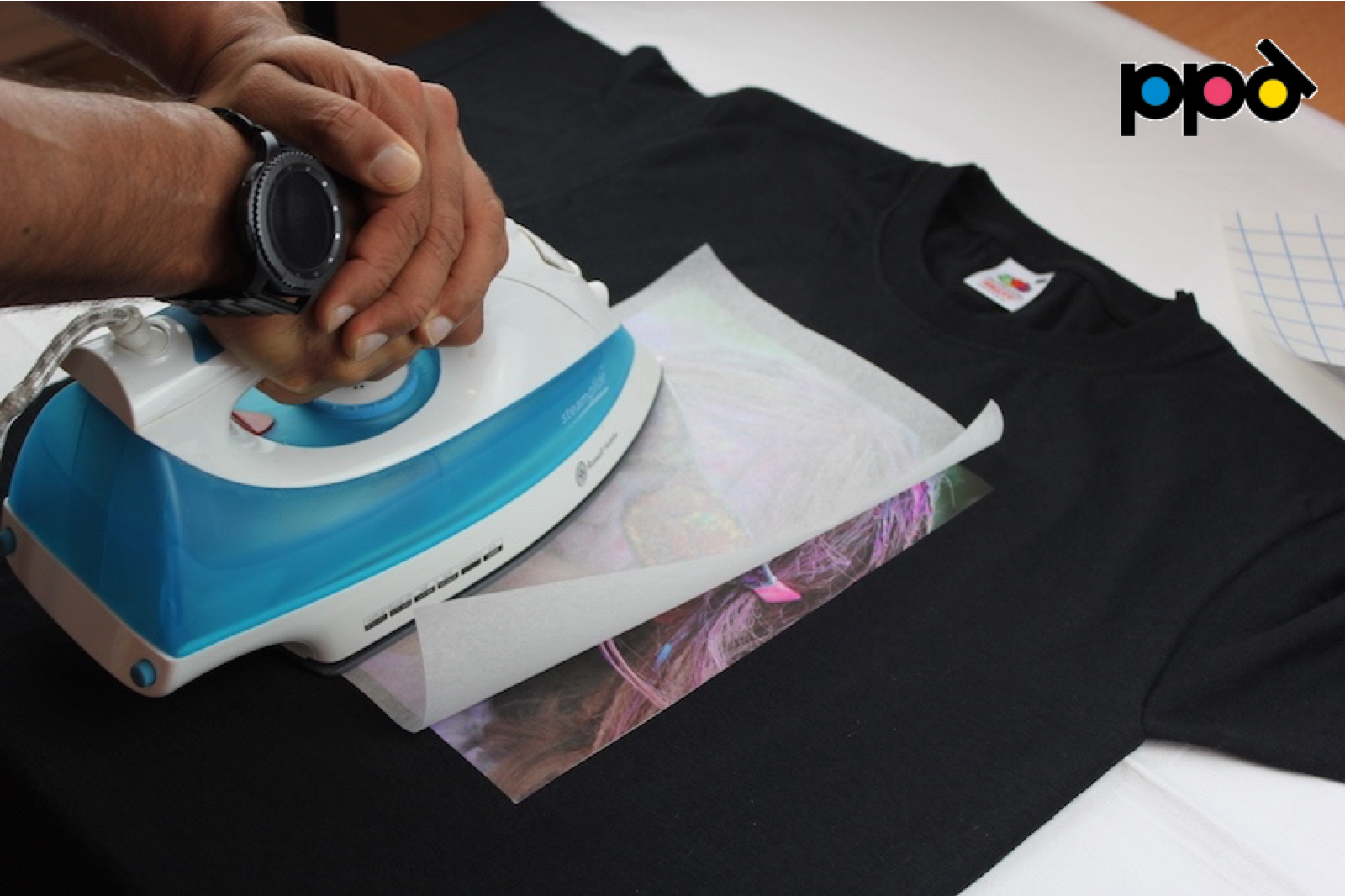 Paper PPD004 50 PPD Inkjet Iron On Dark T Shirt Transfers Paper LTR 8 5x11 Pack Of 50 Sheets 
