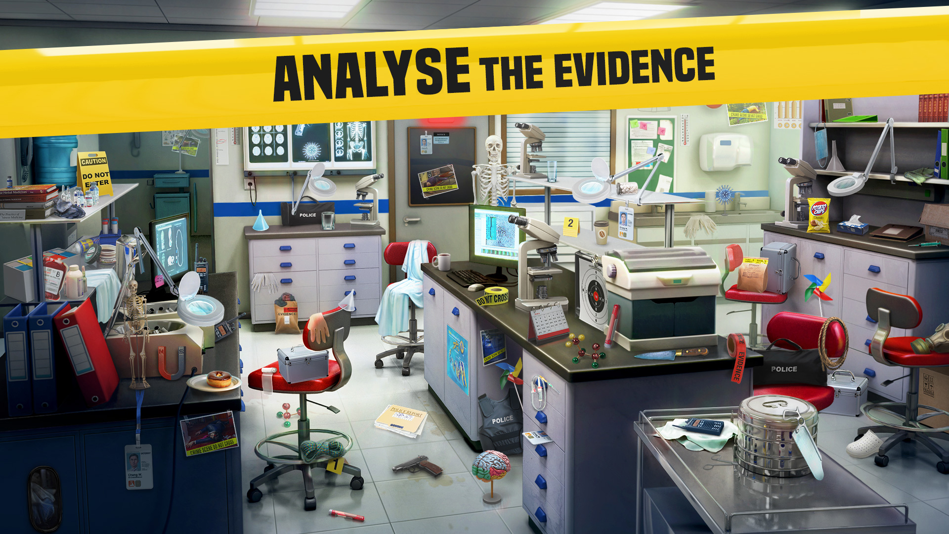Homicide Squad: Detective hidden object game with match-3 puzzles ...