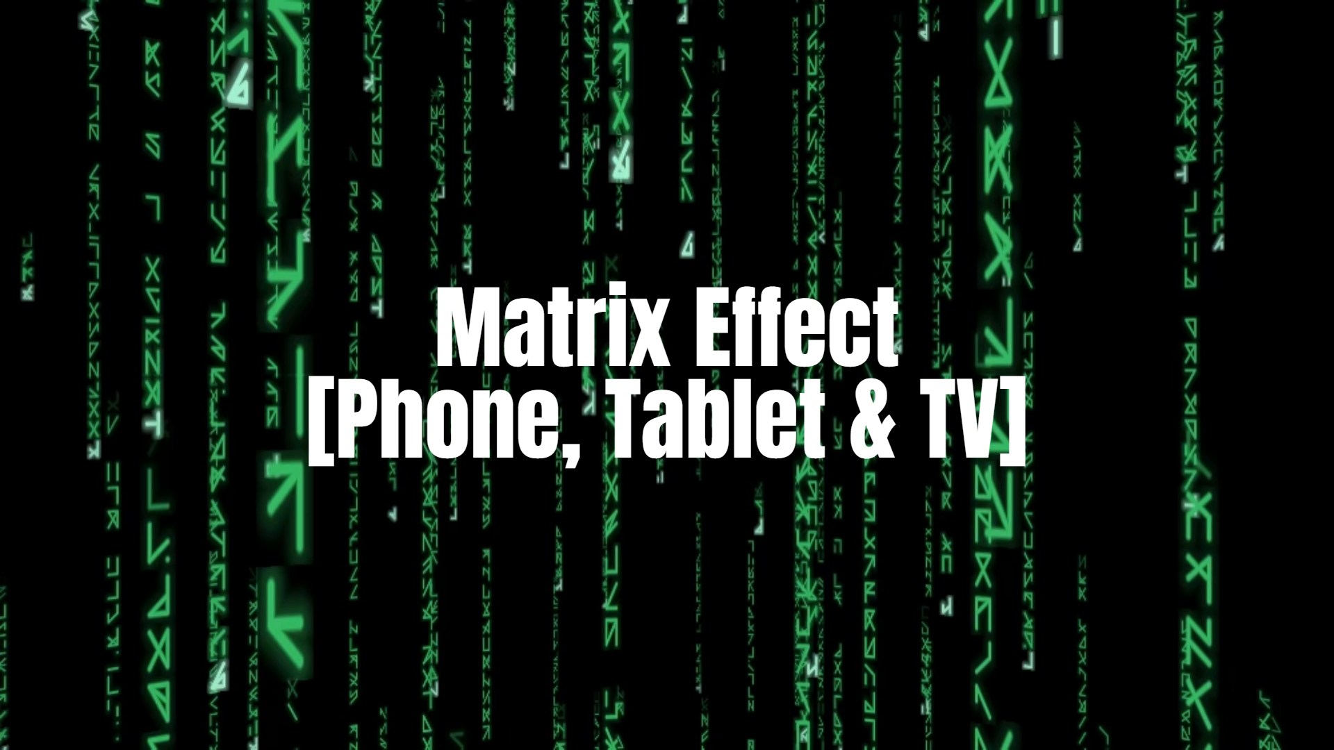 Matrix Screensaver & Live Wallpaper: Animated Digital Rain Code Effects ...