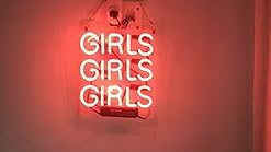 Neon Signs Girl Girls Girls Girls Neon Signs Girl Wall Decor Neon Light ...