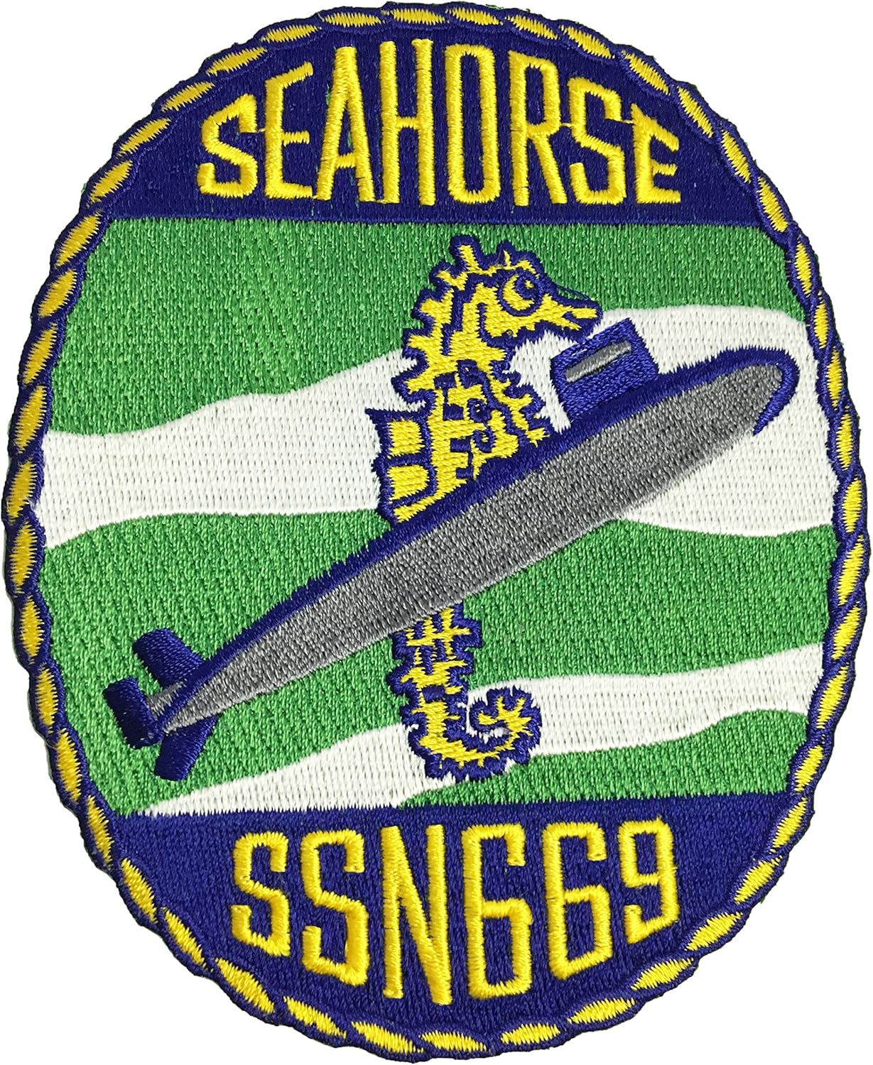 Amazon.com: USS Seahorse SSN-669 Patch