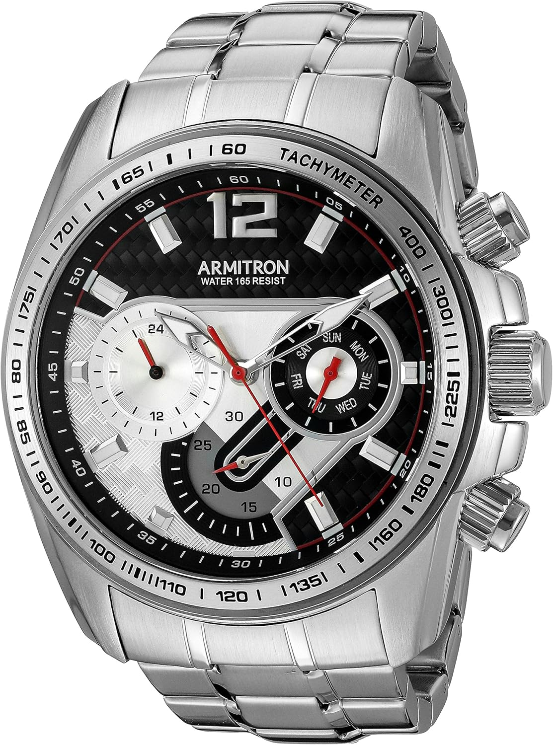 Reloj Armitron para Hombres 46mm, pulsera de Acero Inoxidable: Amazon ...