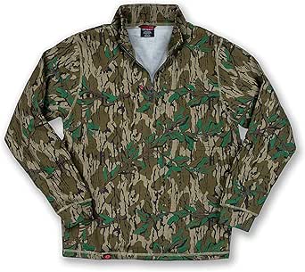 Amazon.com : Mossy Oak Vintage Camo Turkey Hunting Jacket for Men ...