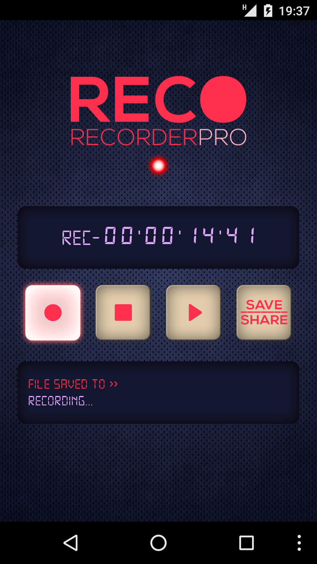 Amazon.com: RECO Sound Recorder Pro : Apps & Games
