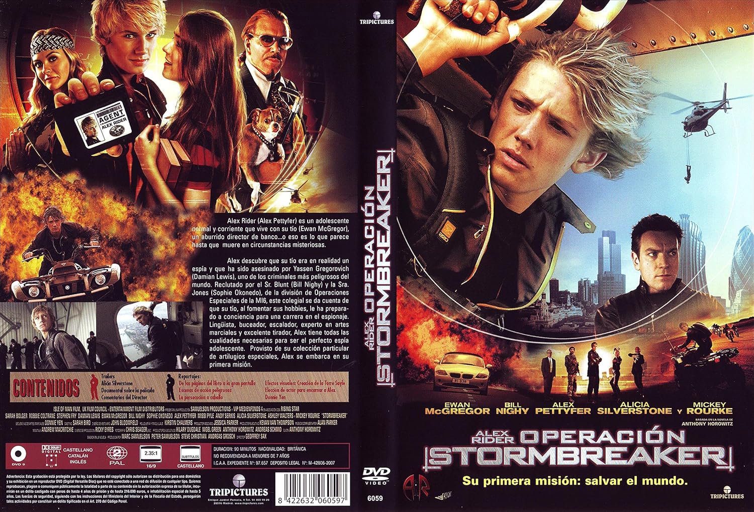 OPERACION STORMBREAKER DVD: Amazon.es: Cine y Series TV