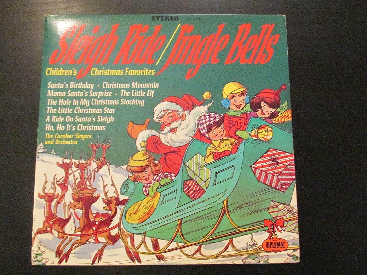 The Caroleer Singers and Orchestra - Sleigh Ride / Jingle Bells ...