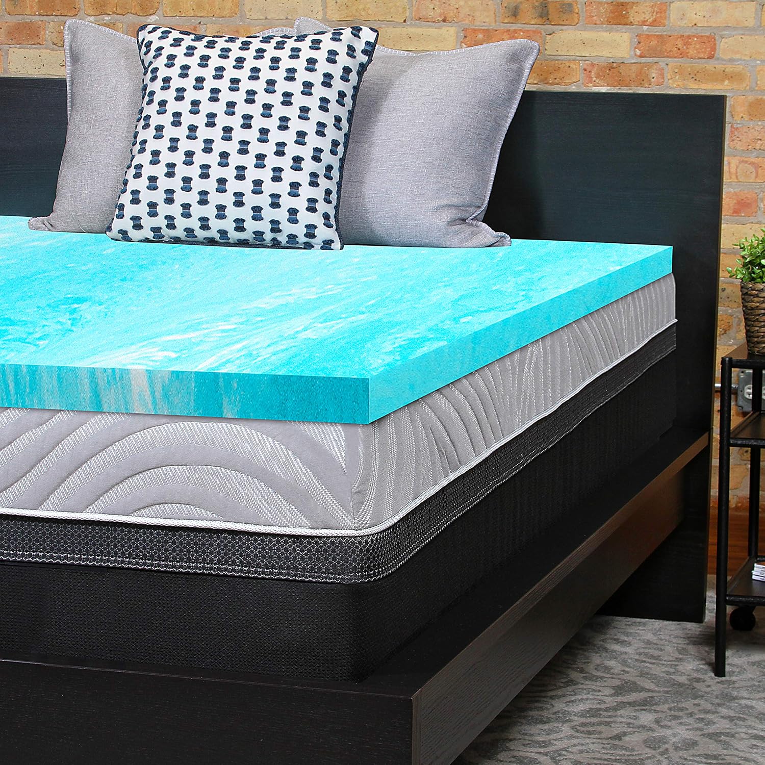 Amazon Sealy Essentials 2 Inch Gel Memory Foam Mattress Topper Amazon Sealy Essentials 2 Inch Gel Memory Foam Mattress Topper