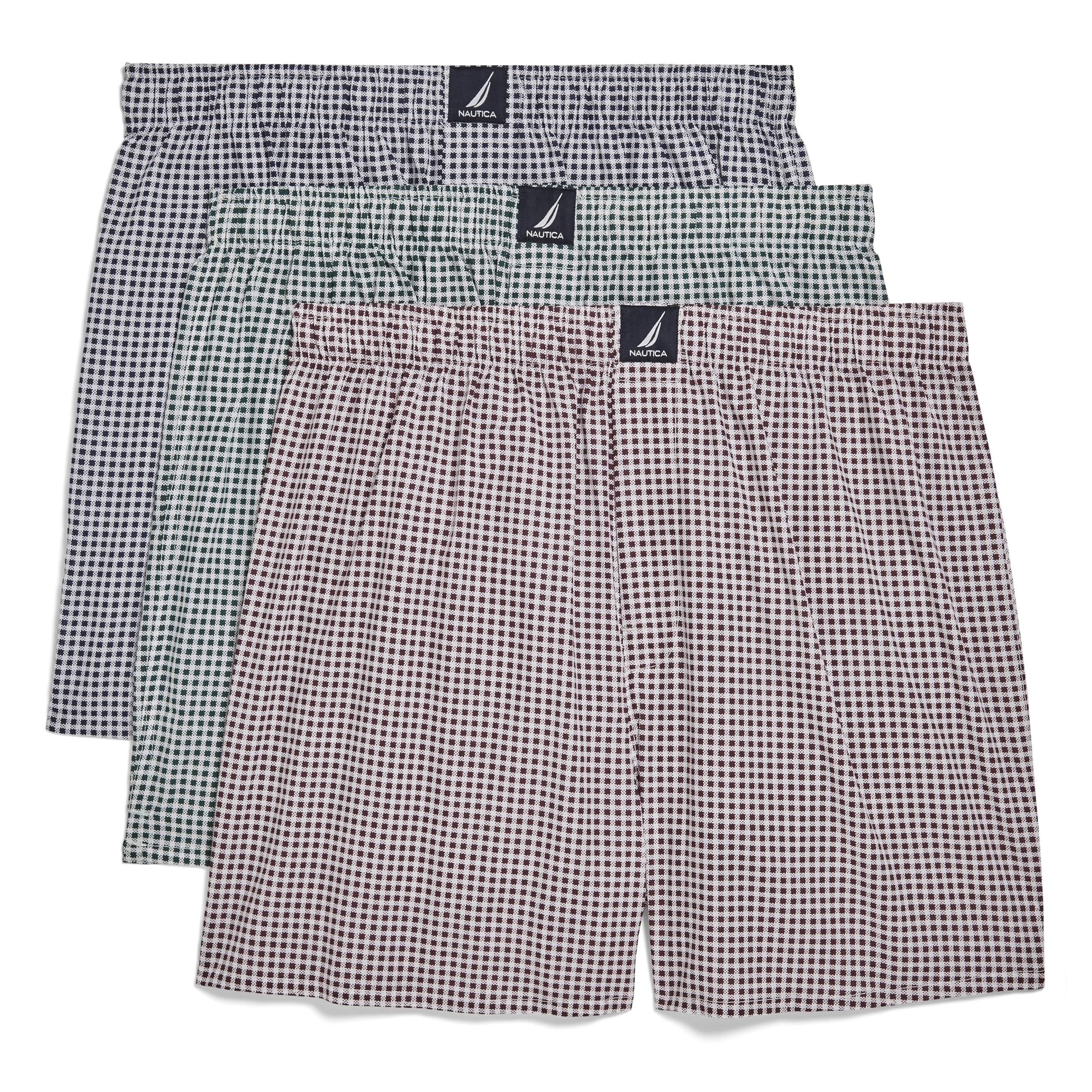 Nautica Men's Classic Cotton 3-Pack Woven Boxer M for sale | Katy, TX ...