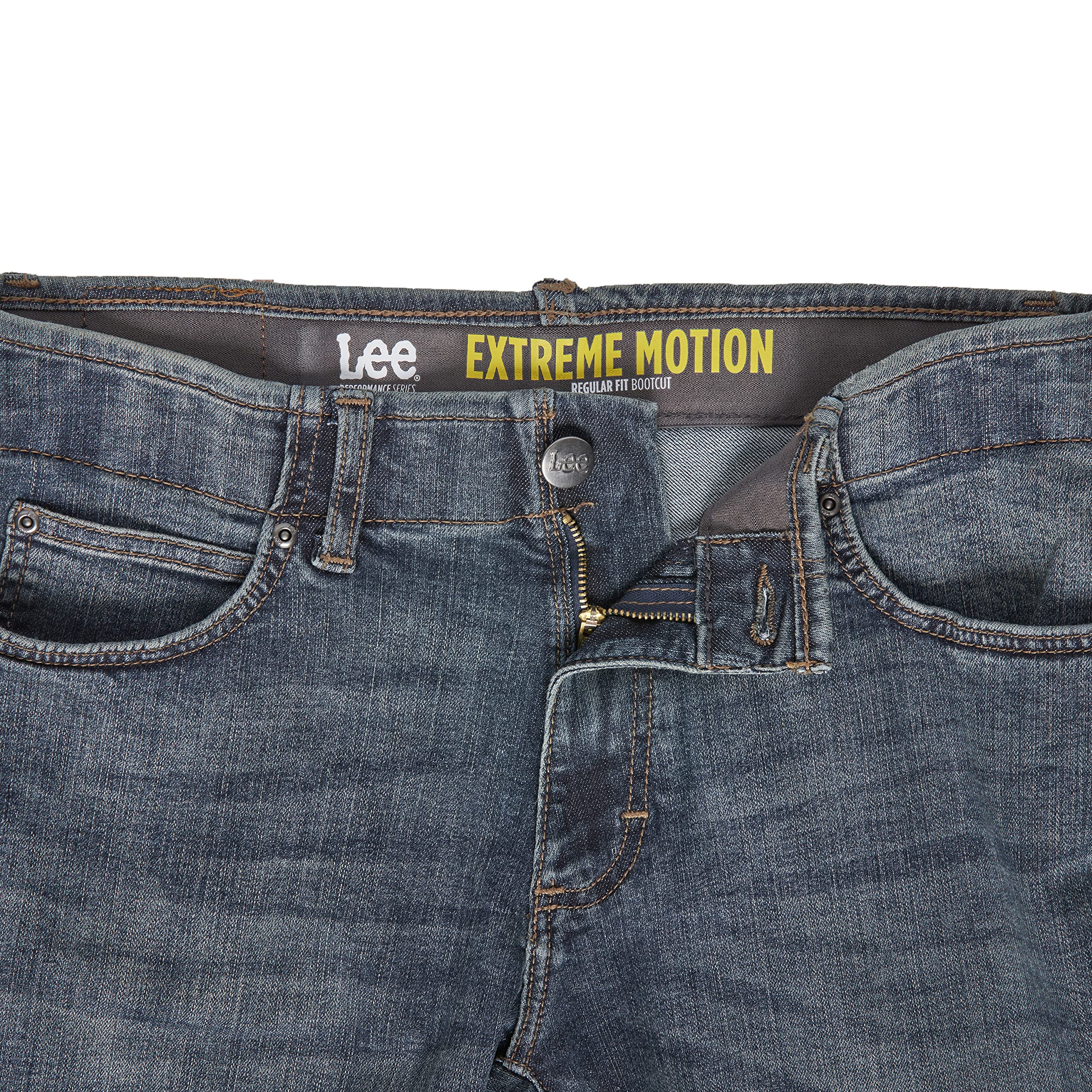 Lee+Men%27s+Performance+Series+Extreme+Motion+Regular+Fit+Bootcut+Jean+Lewie+36... for sale ...
