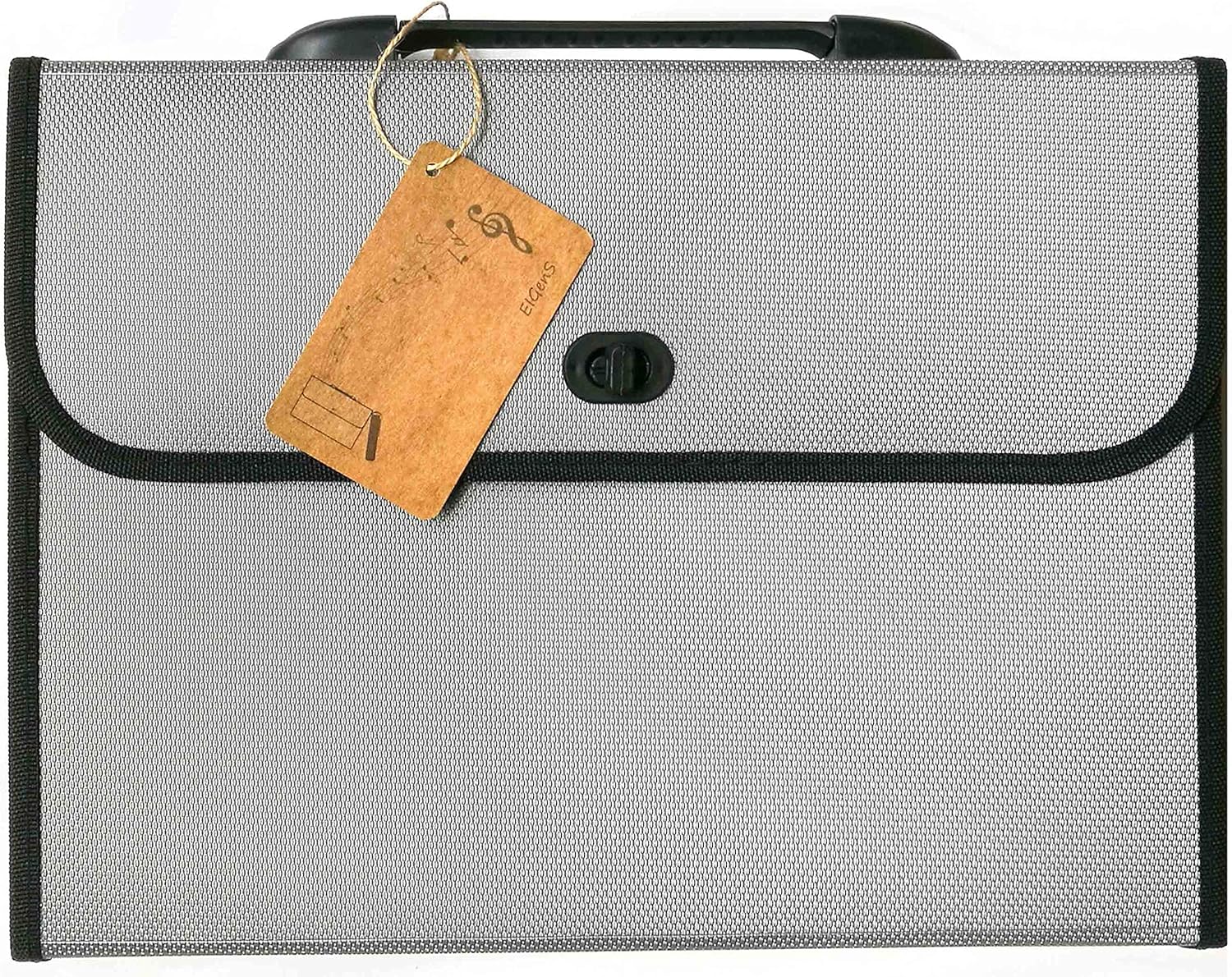 12 Pockets Expanding File Folder with Handle – A4 Size Expandable File ...