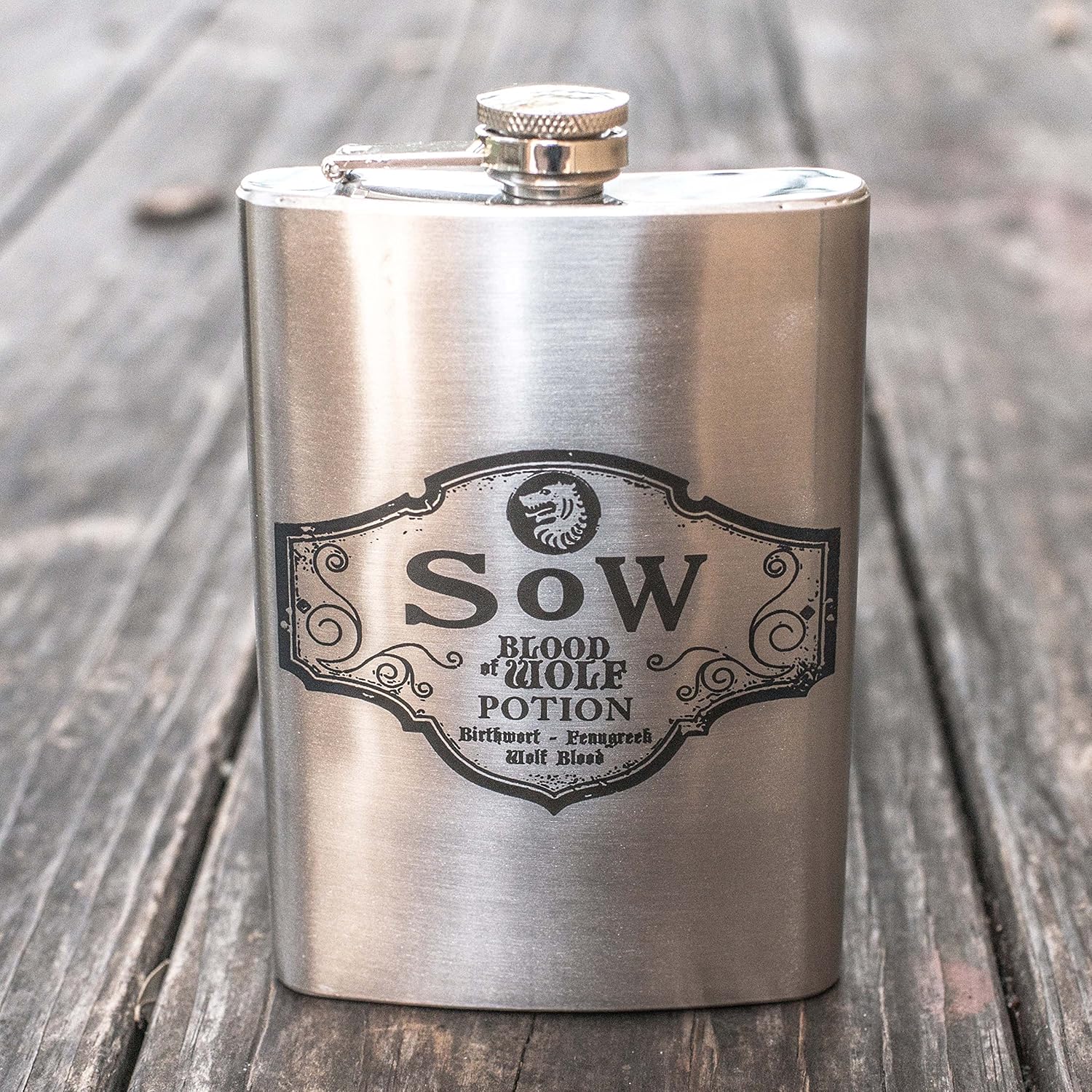 Amazon.com: 8oz SoW Potion Flask L1: Handmade