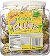 Amazon.com : Ce De Candy Mega Tropical Lollies (60 Pops Per Tub ...