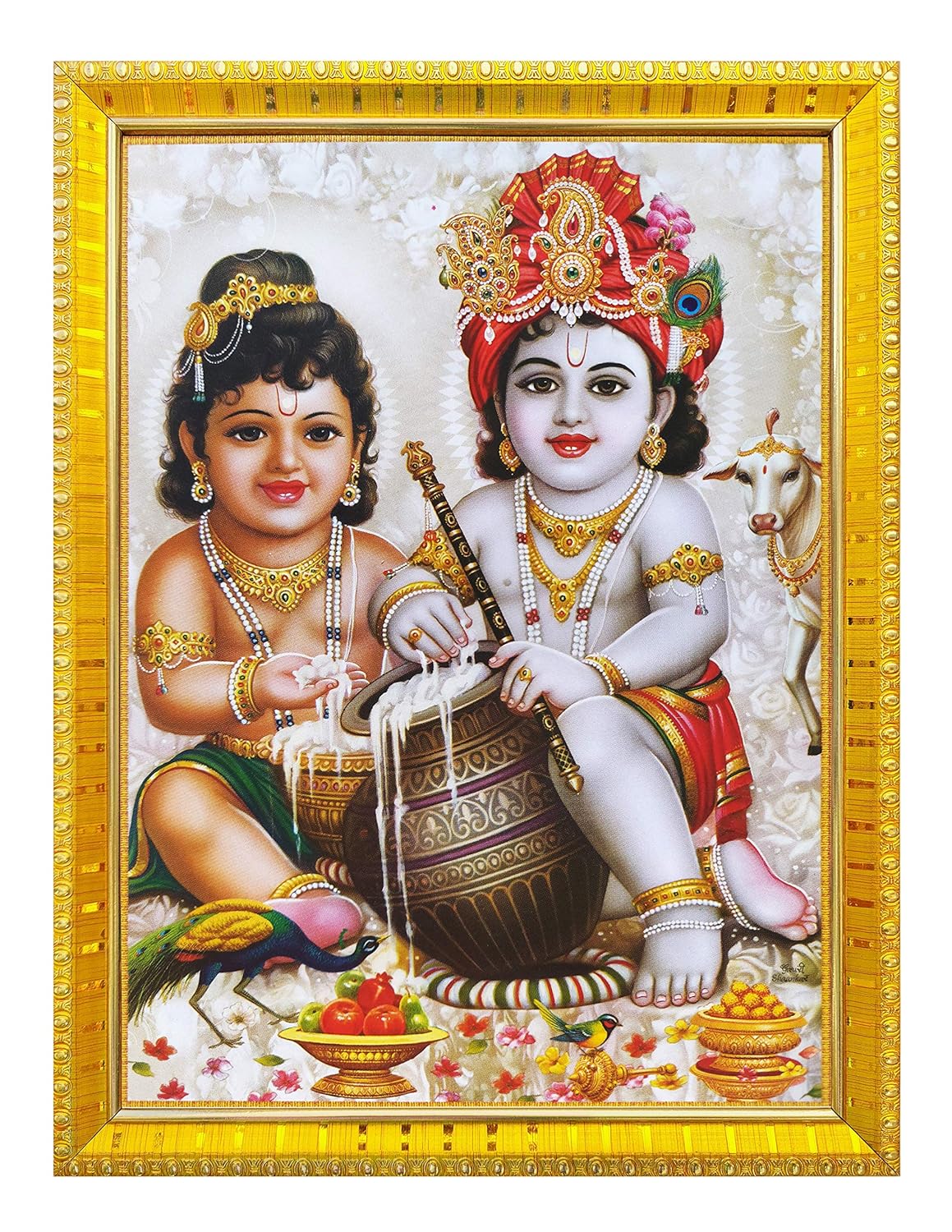Koshtak bal Krishna/bal Gopal/bal roop/Baby Child with balaram Photo ...