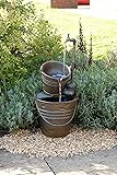 Iron Tap Bucket and Barrel Cascade Water Feature: Amazon.co.uk: Kitchen ...