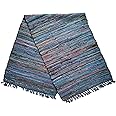 Amazon.com: Sturbridge Country Rag Rug in Denim 24" x 72" : Home & Kitchen