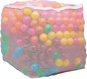 Amazon.com: Amazon Basics BPA Free Crush-Proof Plastic Ball Pit Balls ...