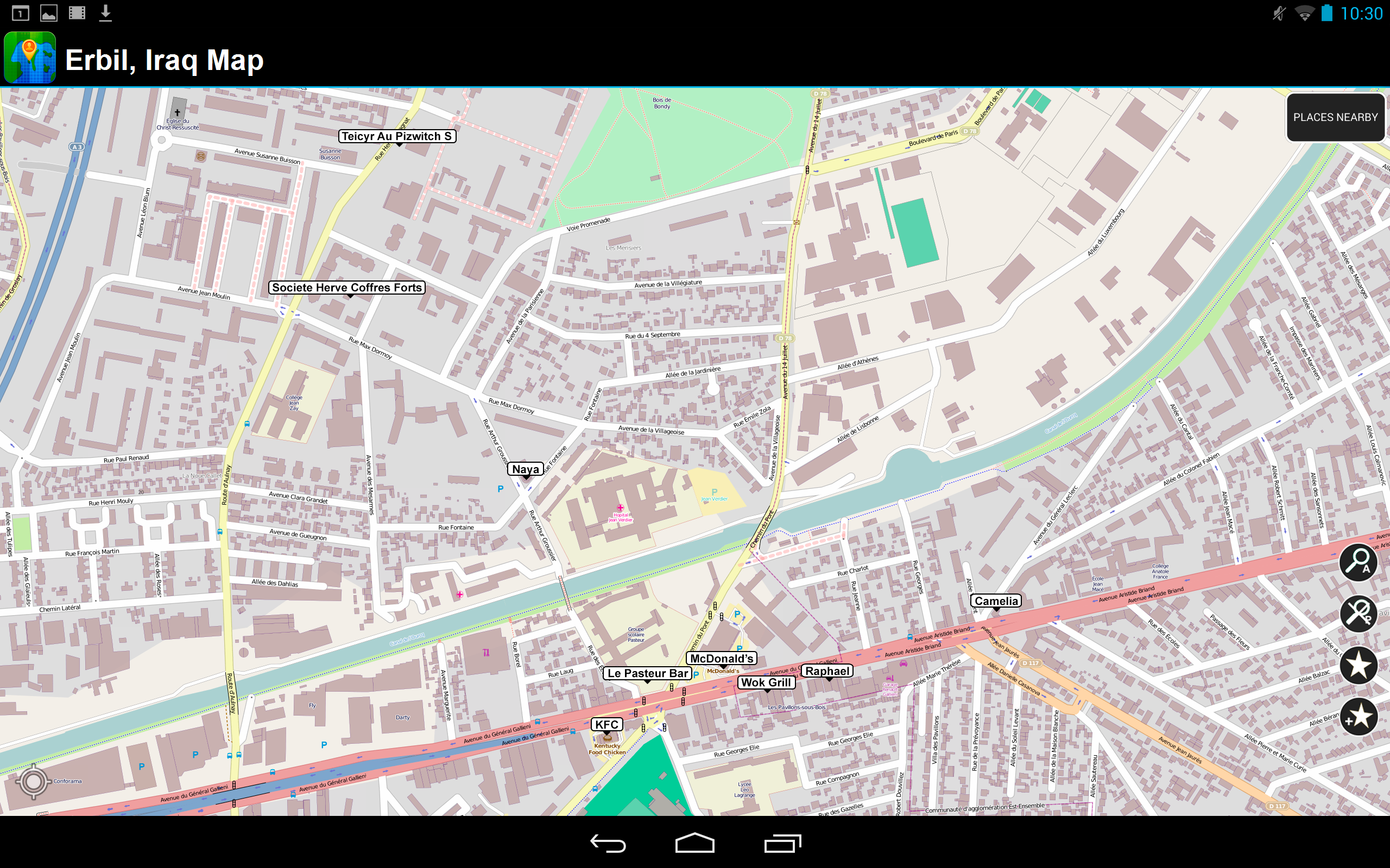 Amazon.com: Erbil, Iraq - Offline Map : Apps & Games