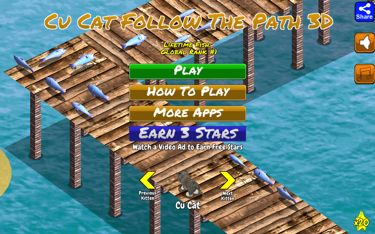 Cu Cat in Follow the Path Free:Amazon.com:Appstore for Android
