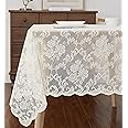 Amazon.com: Warm Home Designs Wedding Tablecloth. 60 x 144 Ivory Lace ...