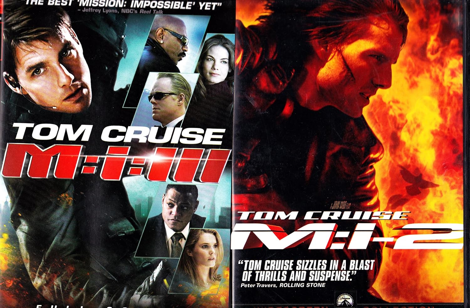 Amazon.com: Mission Impossible 2 , Mission Impossible 3 : MI2 MI III ...