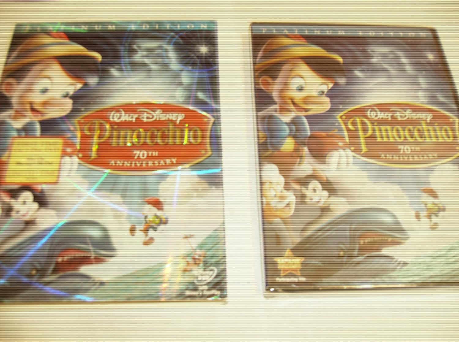 Pinocchio 2-Disc 70th Anniversary Platinum Edition with Bonus Music CD ...