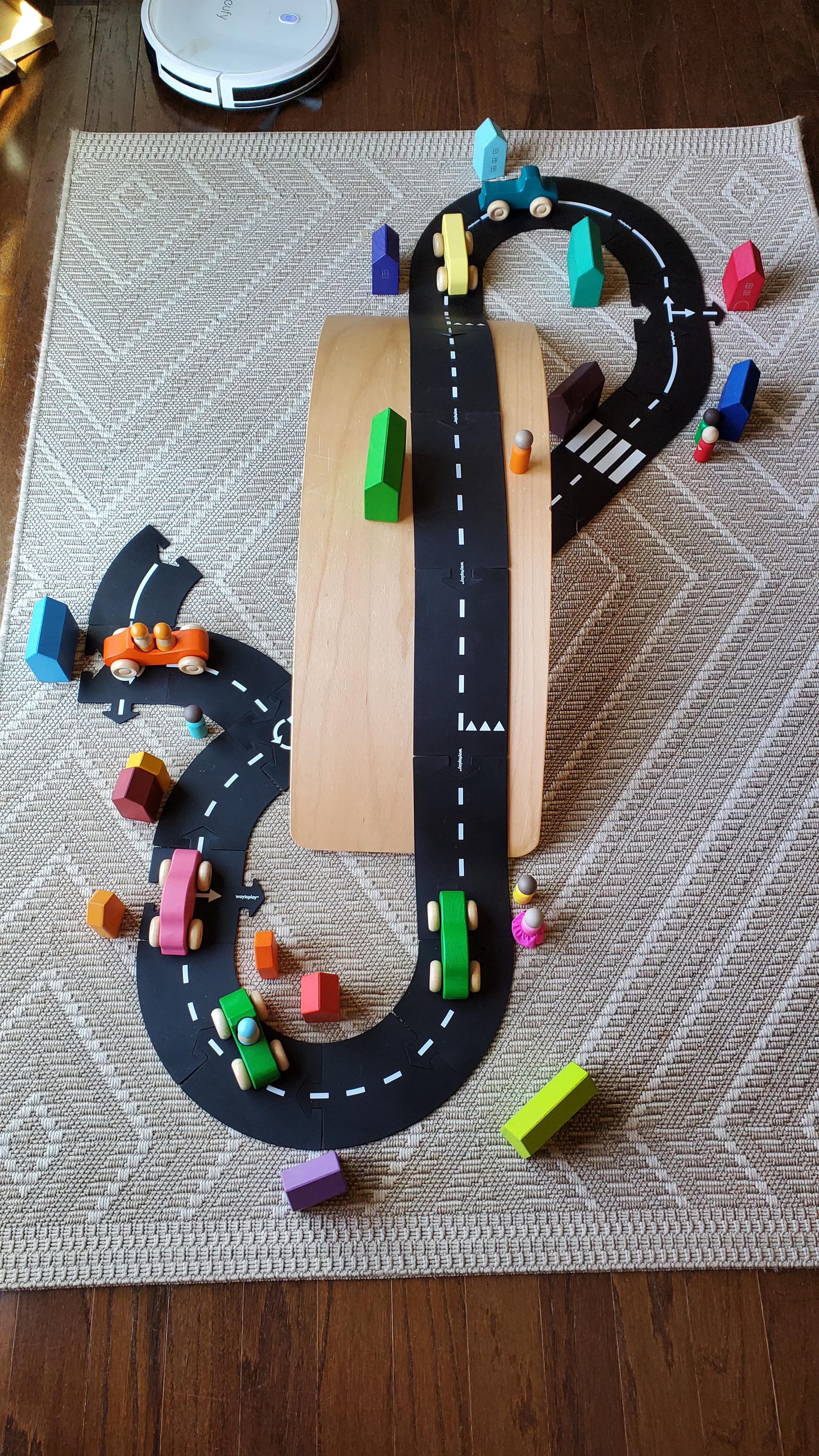 $14/mo - Finance Waytoplay; Highway, Flexible Toy Road Set (24 pcs ...
