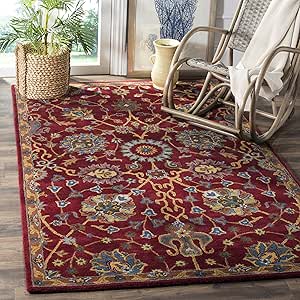 Amazon.com: Safavieh Heritage Collection HG655A Handmade Traditional ...