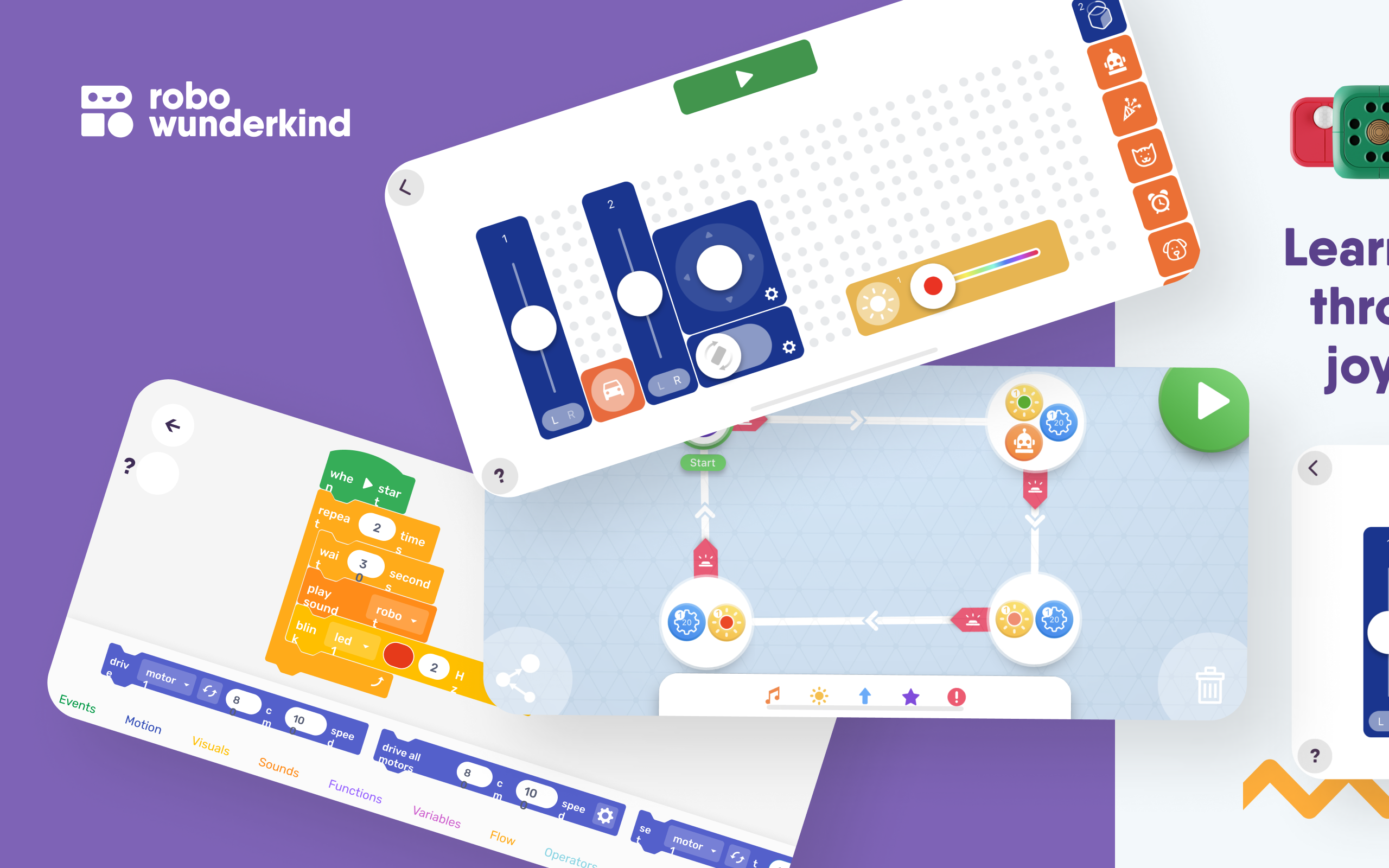 Robo Wunderkind - Creative Coding for Kids:Amazon.com:Appstore for Android