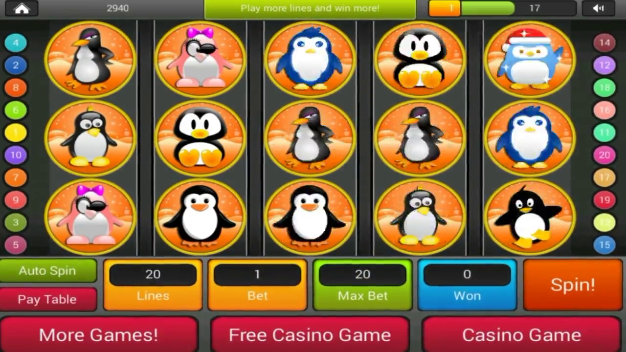Penguin Winter Wonderland Casino Slots – Best New Slot Machine Free ...