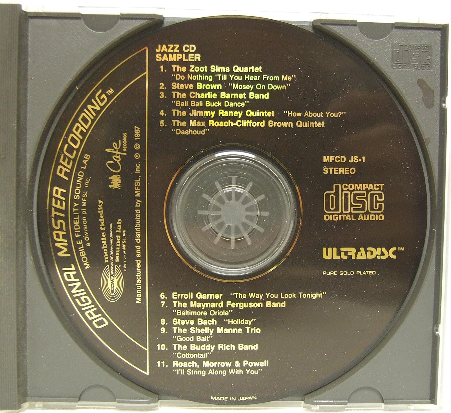 - Jazz Sampler Compact Disc (From Mobile Fidelity Sound Lab) - Amazon ...