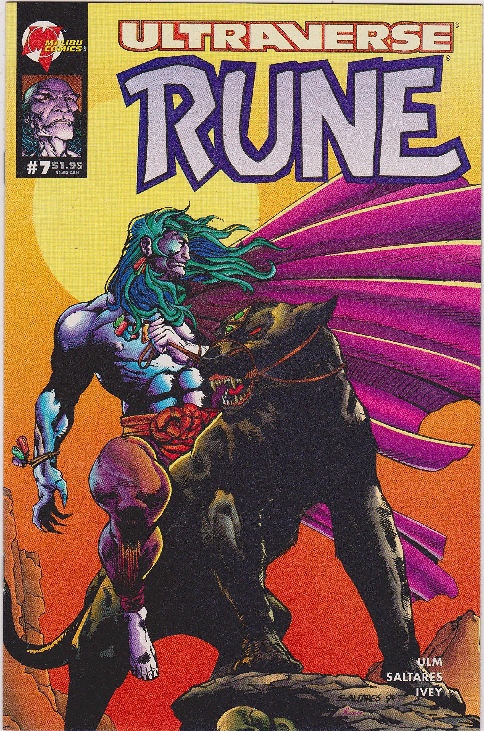 RUNE Ultraverse # 6 Malibu Comics 1994 VFNM Modern Age Comics (1992-Now ...