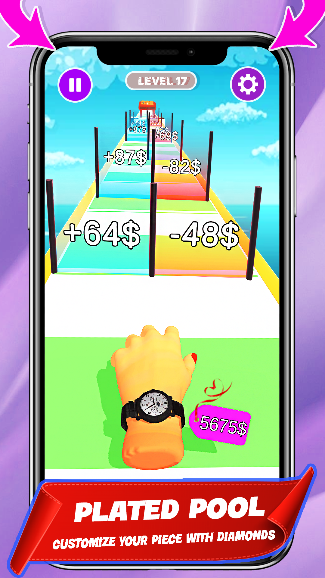 Luxury Wrist Watch Progression 3D Fun Run Game: Evolve Luxury and ...