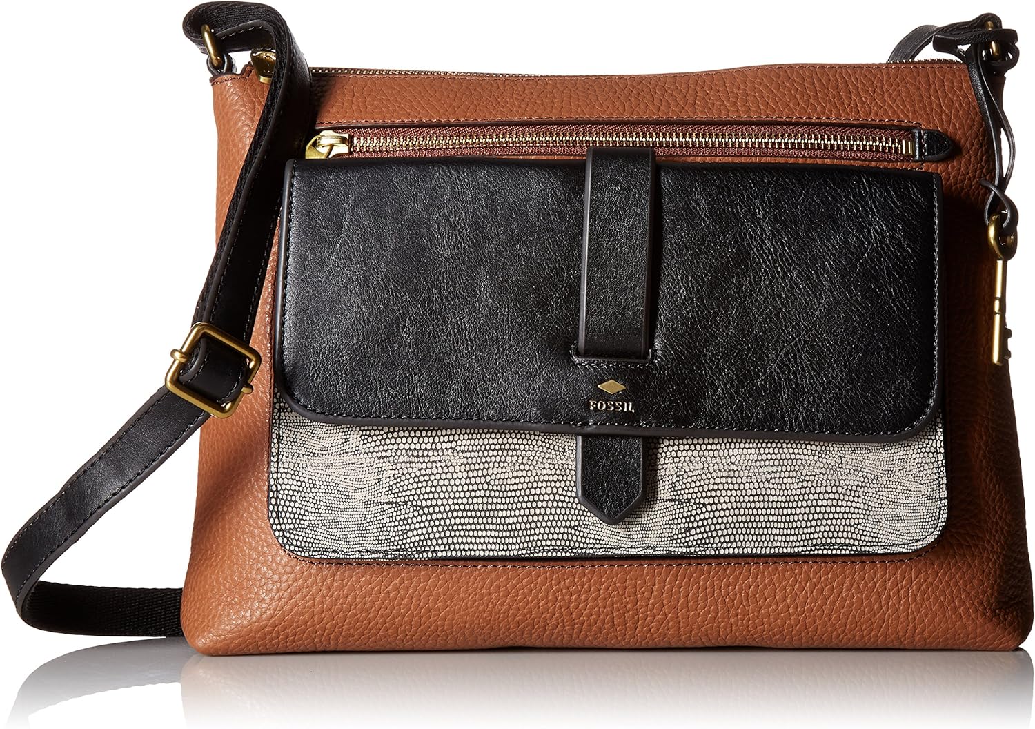 Fossil Kinley Crossbody Bag, Neutral Multi: Handbags: Amazon.com