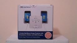Amazon.com: Cable Matters 3-Outlet Wall Mount Surge Protector with USB ...