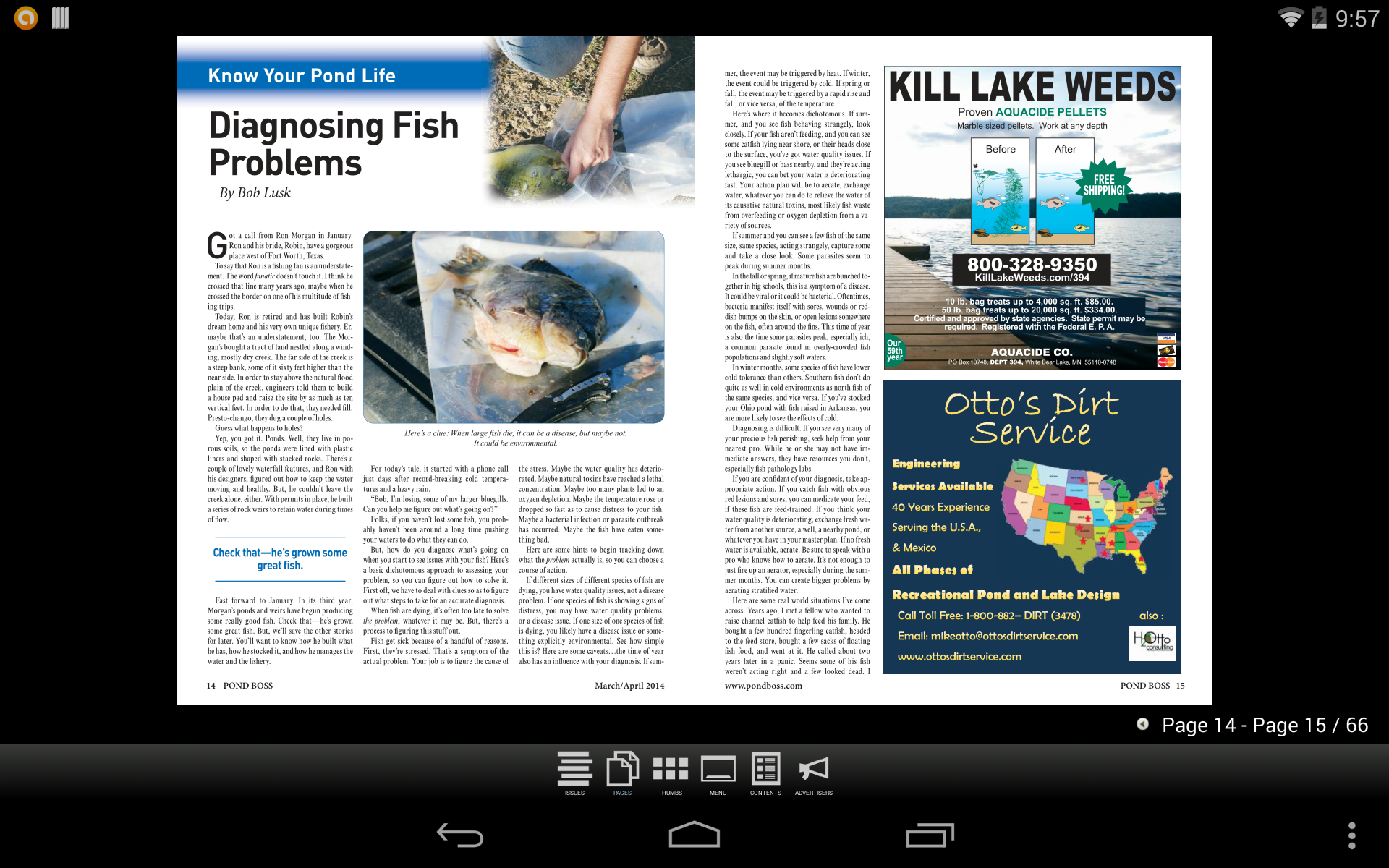Pond Boss Magazine:Amazon.co.uk:Appstore for Android