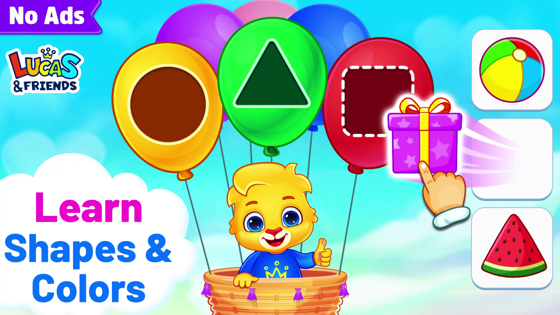 Colors and Shapes - Kids Learn Color and Identify Shape - App on Amazon ...