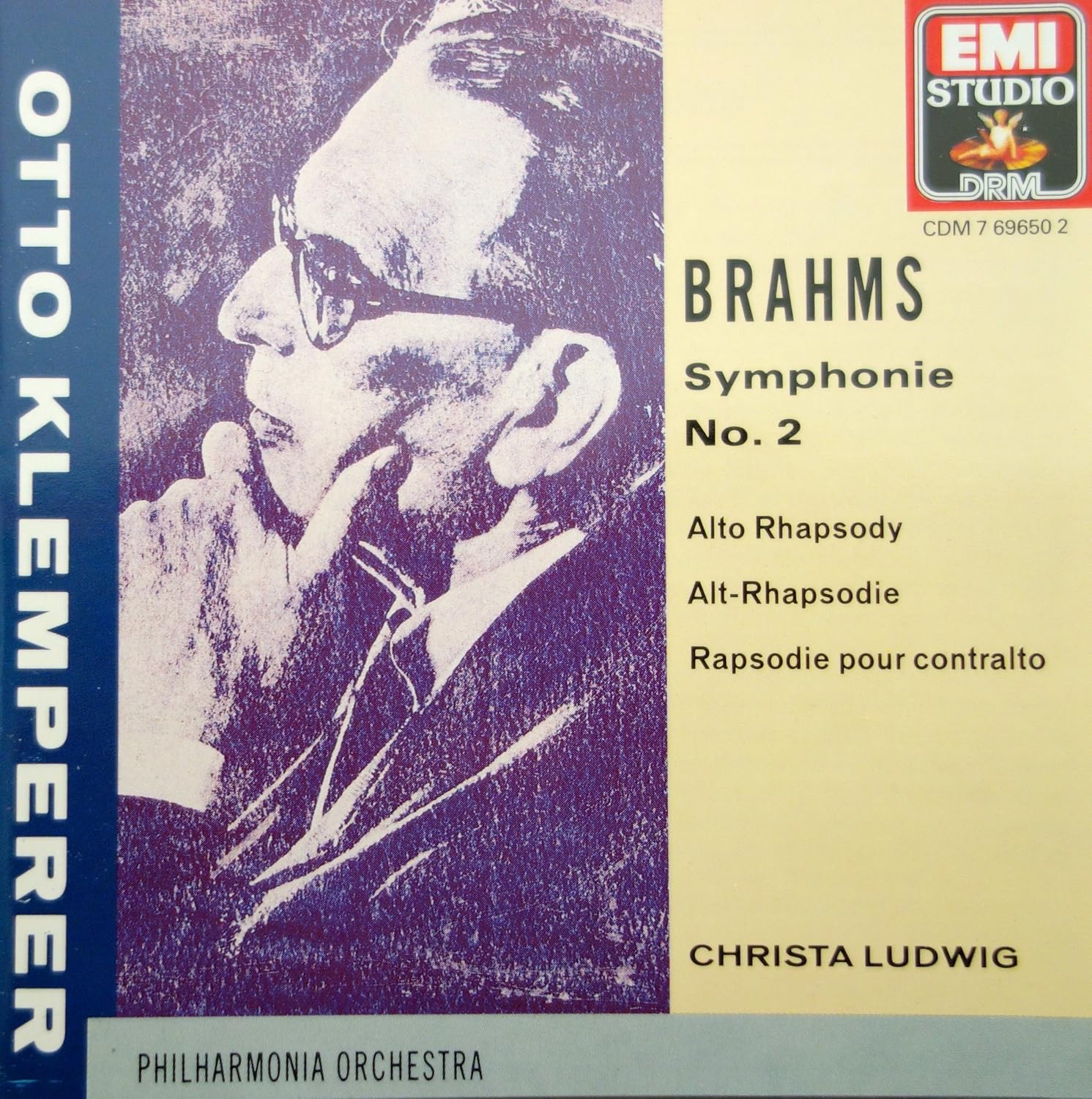 Johannes Brahms, Otto Klemperer, Philharmonia Orchestra, Christa Ludwig - Brahms: Symphony No. 2 ...