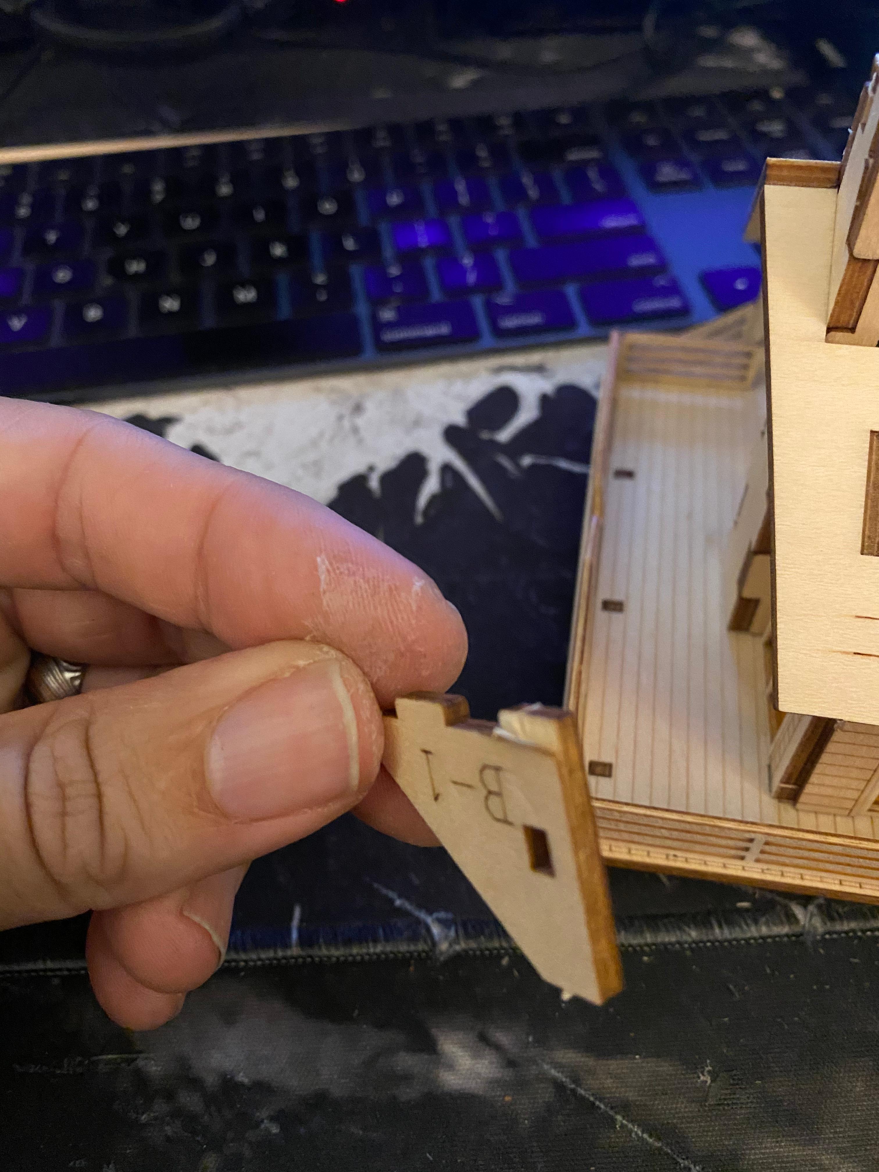 $6/mo - Finance Desktop Wooden Model Kit Garden House A with a Large ...