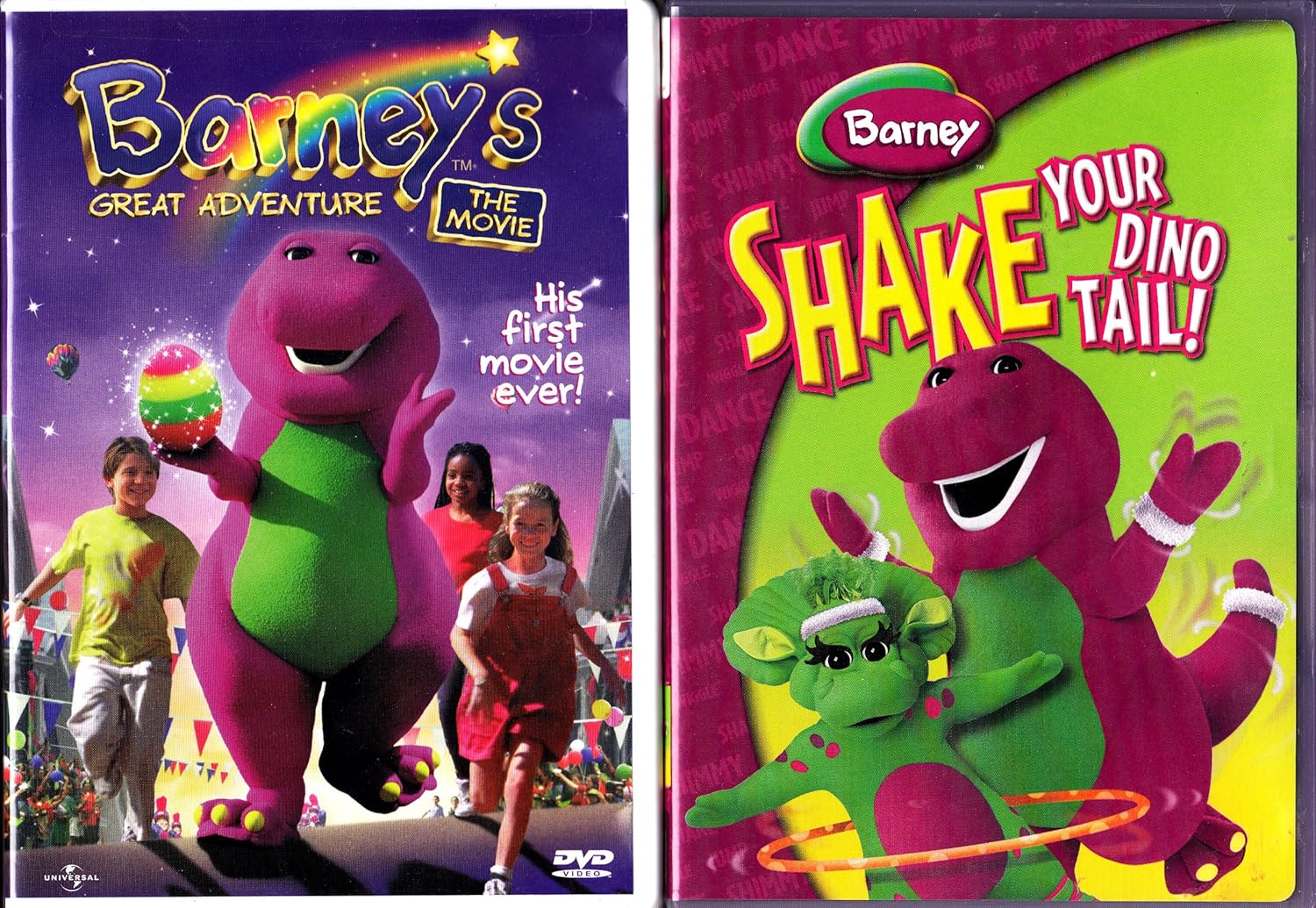 Amazon.com: Shake Your Dino Tail , Barneys Great Adventure : Barney 2 ...