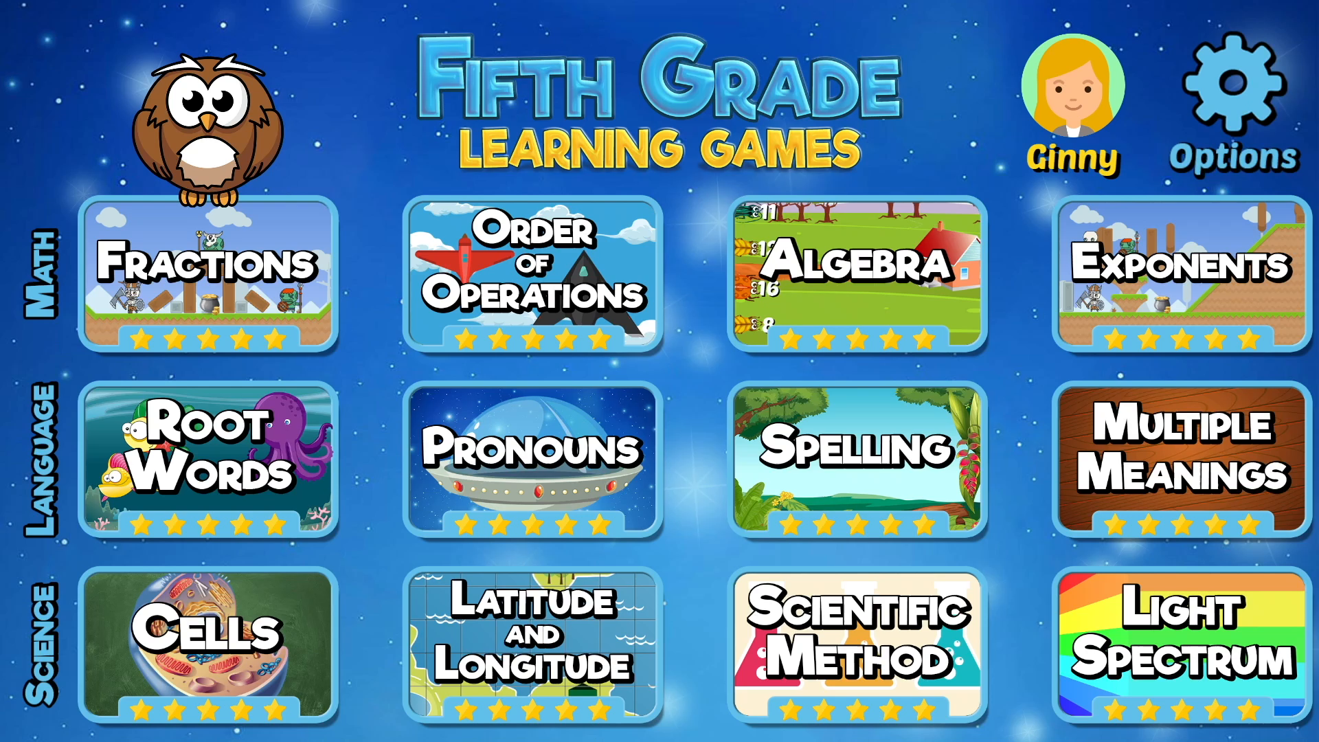 Fifth Grade Learning Games - App on Amazon Appstore