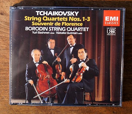 Tchaikovsky: String Quartets Nos. 1-3 (Streichquartette) - Borodin String Quartet, Peter ...