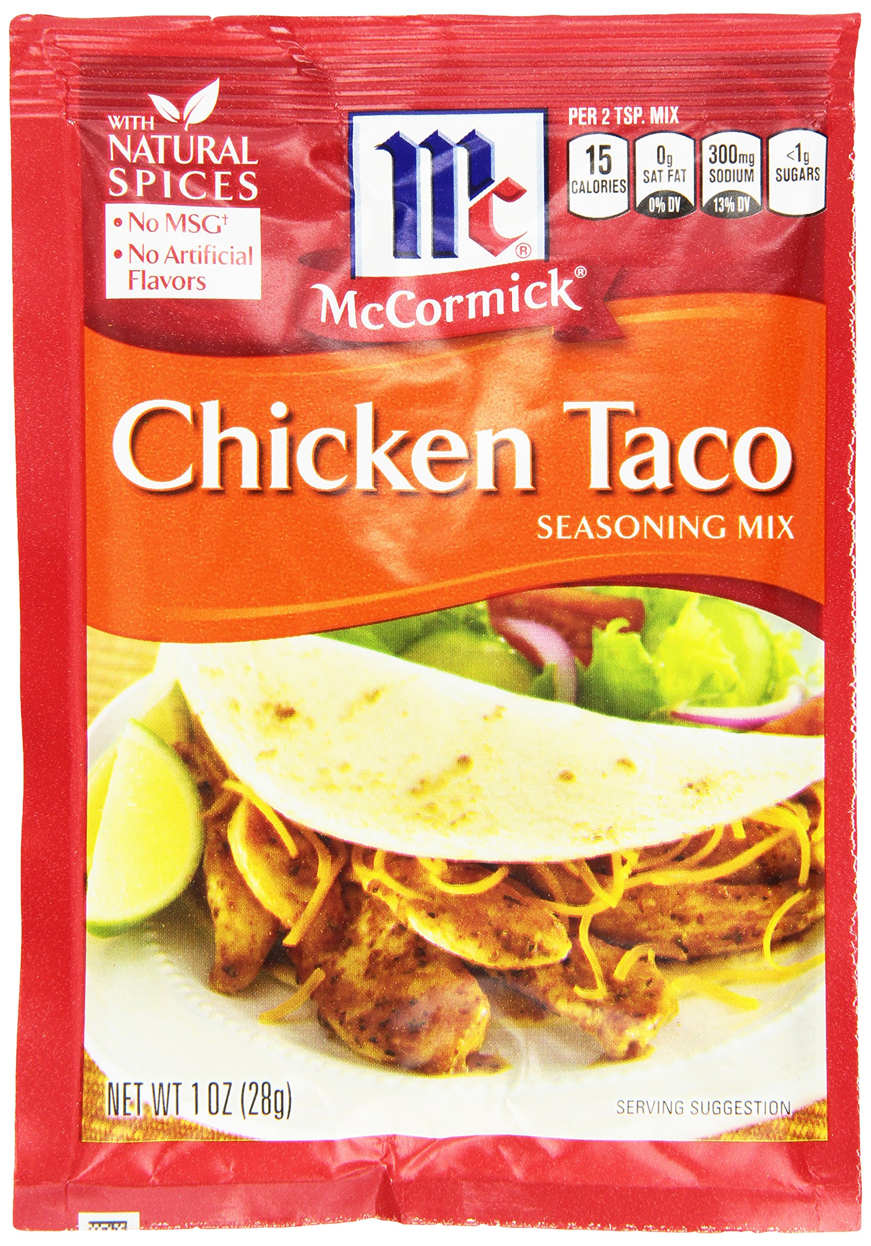 Amazon.com : McCormick White Chicken Chili Seasoning Mix, 1.25 oz (Case ...