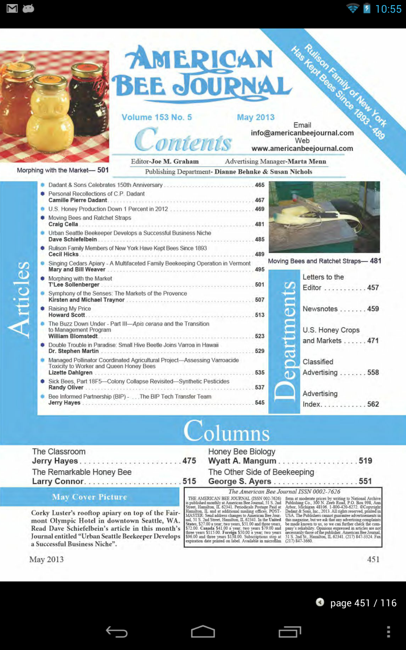 American Bee Journal:Amazon.com:Appstore for Android