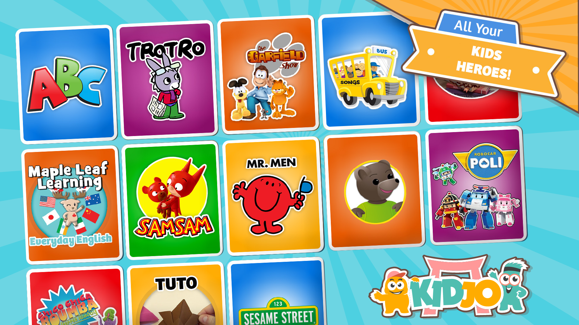 Kidjo TV Kids Have Fun & Learn:Amazon.com:Appstore for Android