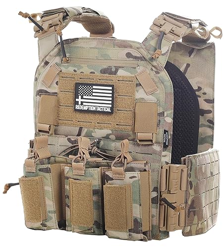 Crusader 2.0 Tactical Molle Quick Release Buckles Vest with Side ...