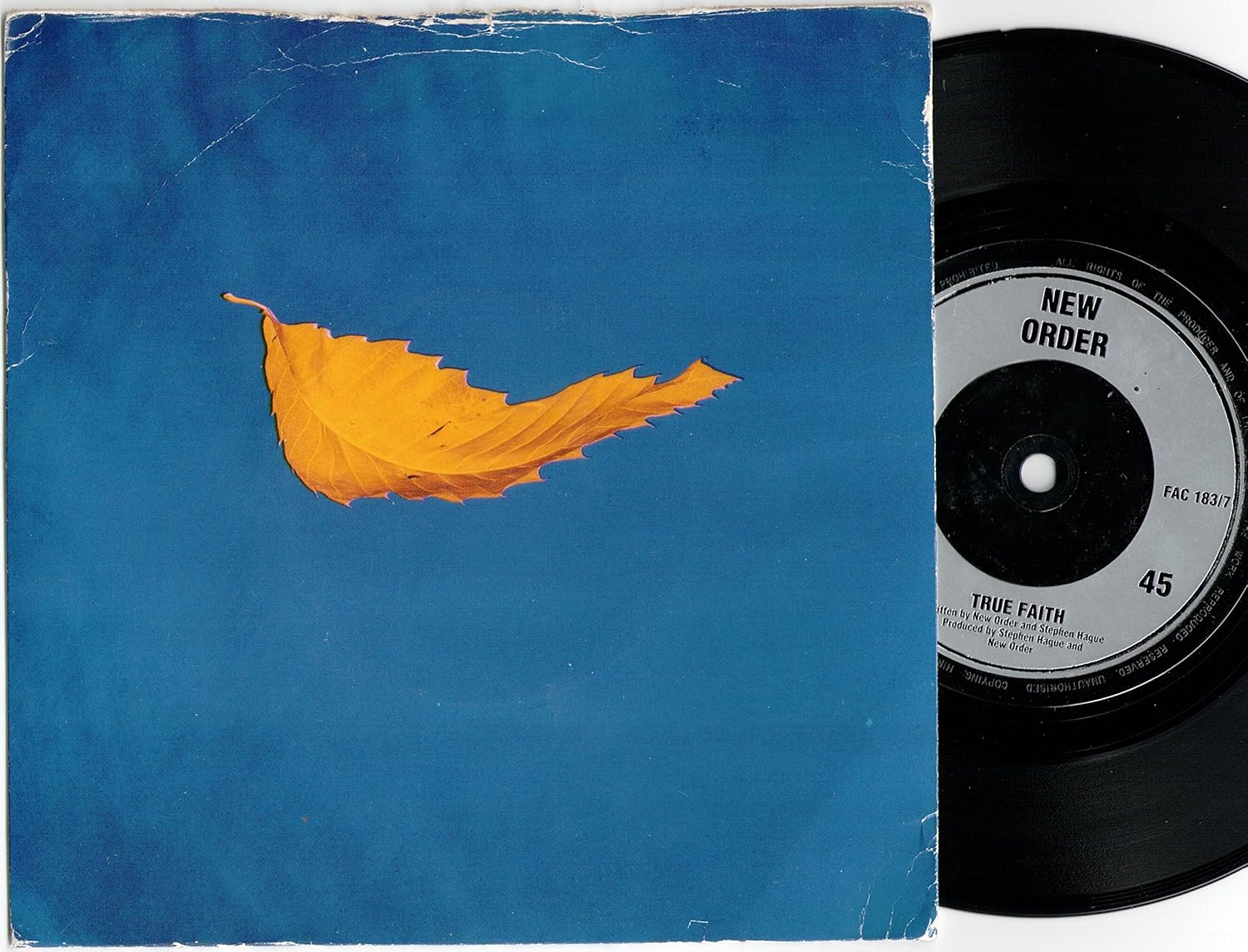 New Order - New Order - True Faith - 7" Single 1987 - Factory Fac 183/7 ...