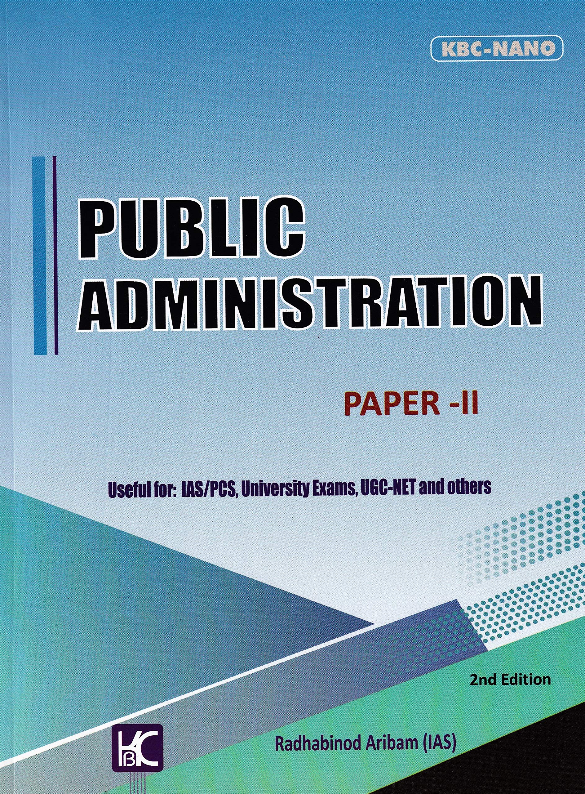 Mua Public Administration Paper - II for IAS/PCS, University Exams, UGC ...